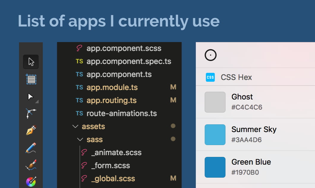 List of Tools and Apps I Currently Use for Graphic Design and Front End ...