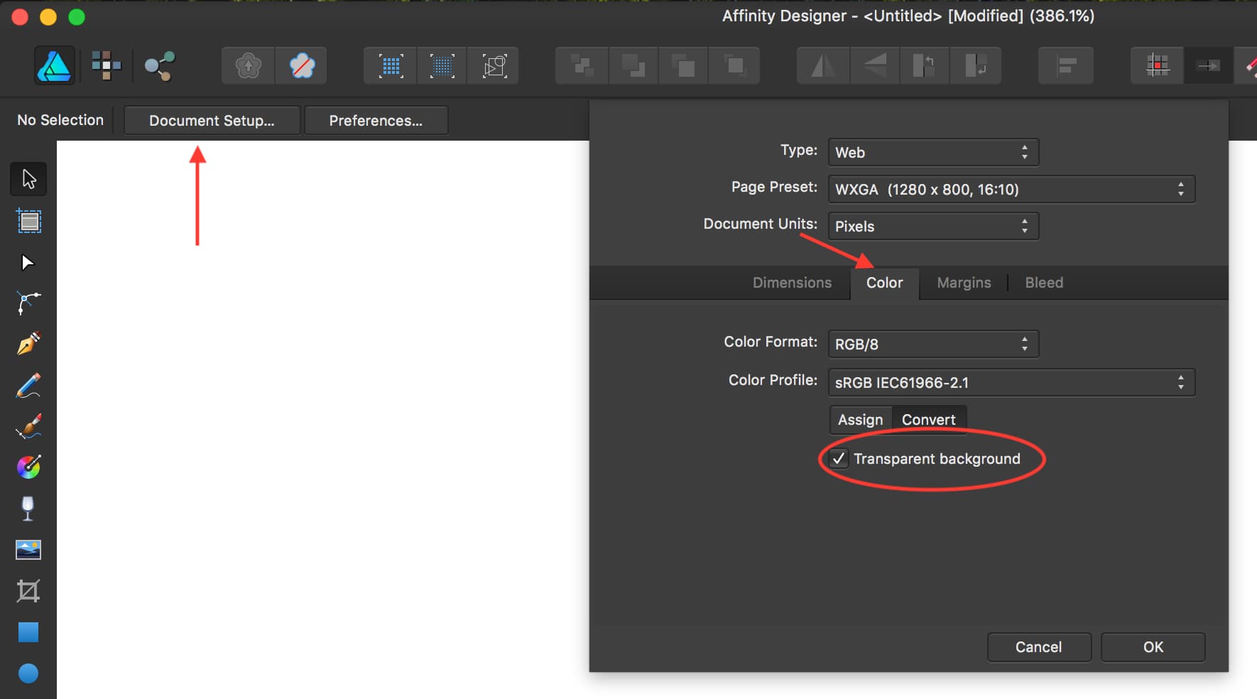 Export Transparent Png Affinity Designer Design Talk